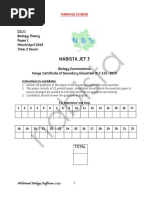 Kcse 2024 Bio Pp1 Ms - Code 01 | PDF | Cellular Respiration | Flowers