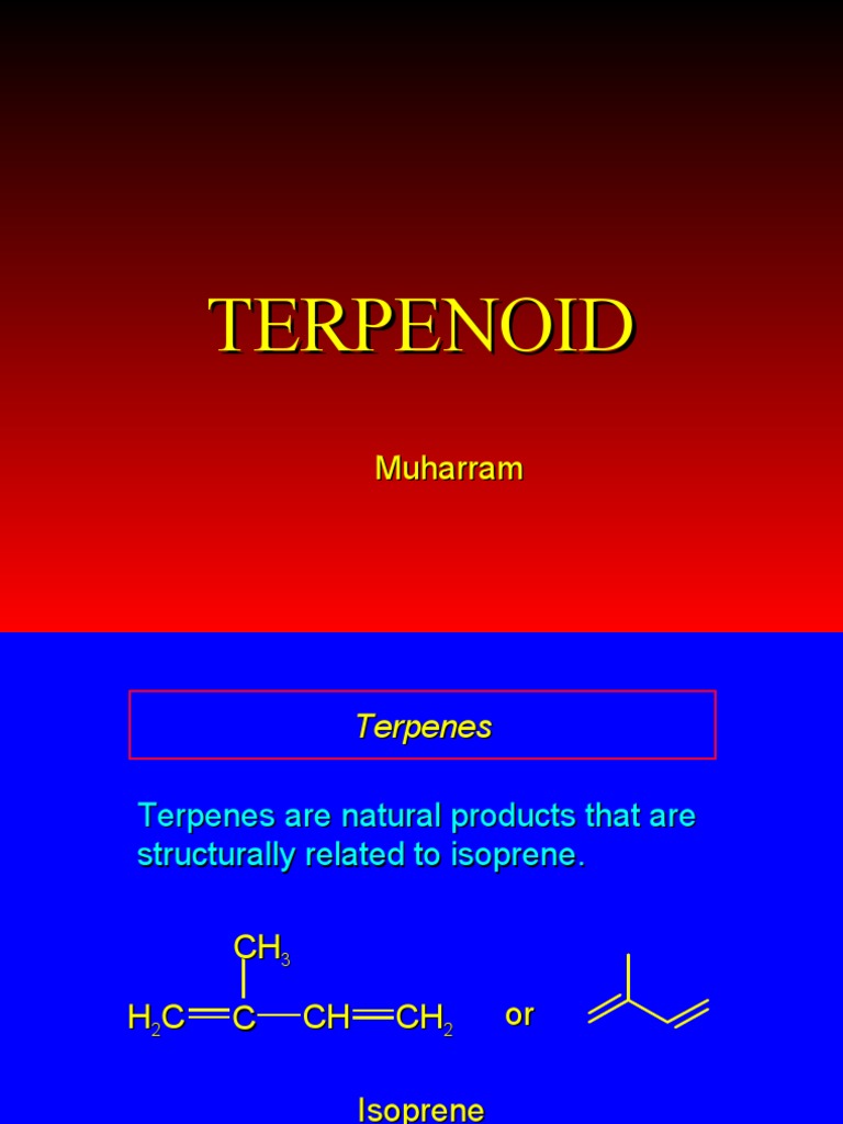 Biosynthesis of Terpenes from Acetate via the Isoprene Unit | PDF ...