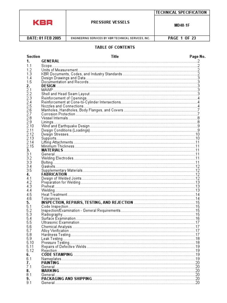 Engineering Services by KBR Technical Services, Inc | Download Free PDF ...