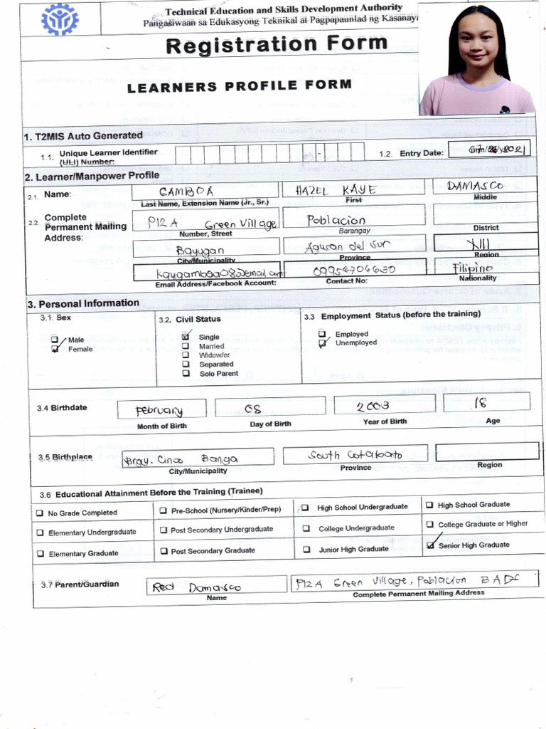 Trainees Profile | PDF