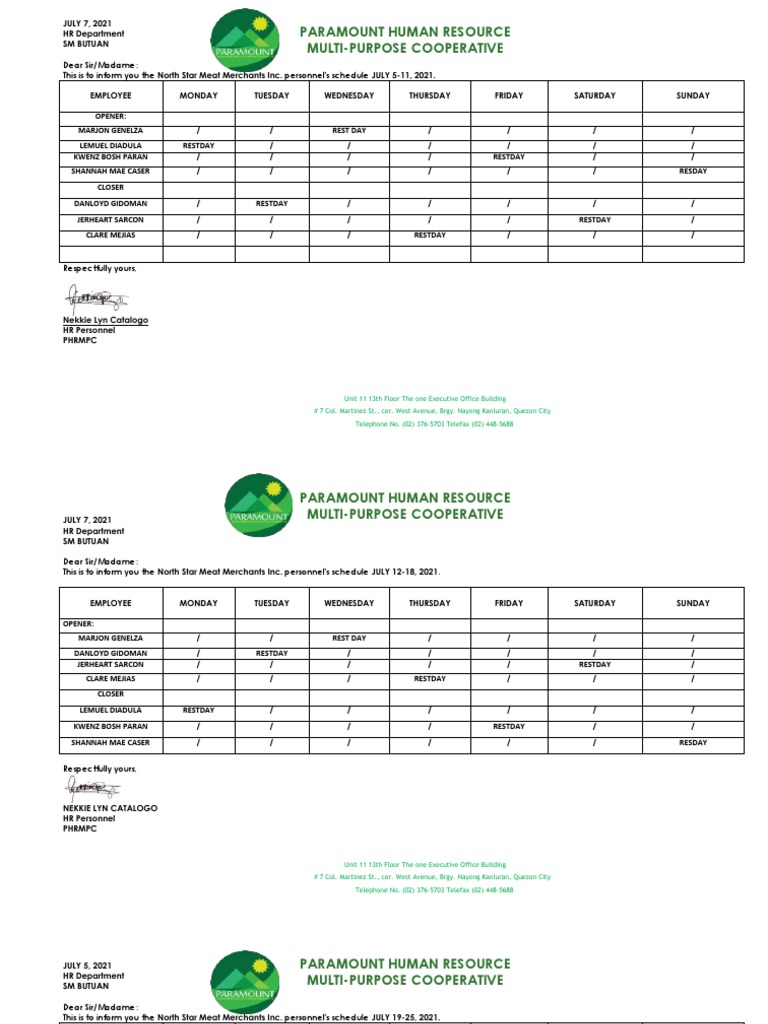 Paramount Human Resource Multi-Purpose Cooperative | PDF | Sports