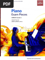ABRSM - Grade 1 Piano Book | PDF