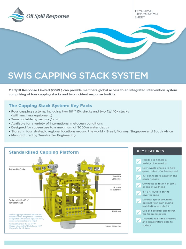 Tis Capping Stack System | PDF | Valve | Gas Technologies