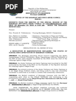 Adopting BCPC 1 Year Plan Resolution | PDF | Justice | Crime & Violence