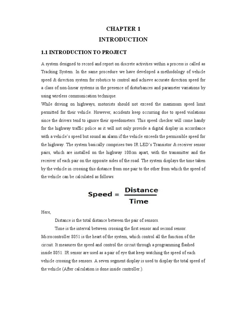 Highway Speed Checker | PDF | Capacitor | Transformer