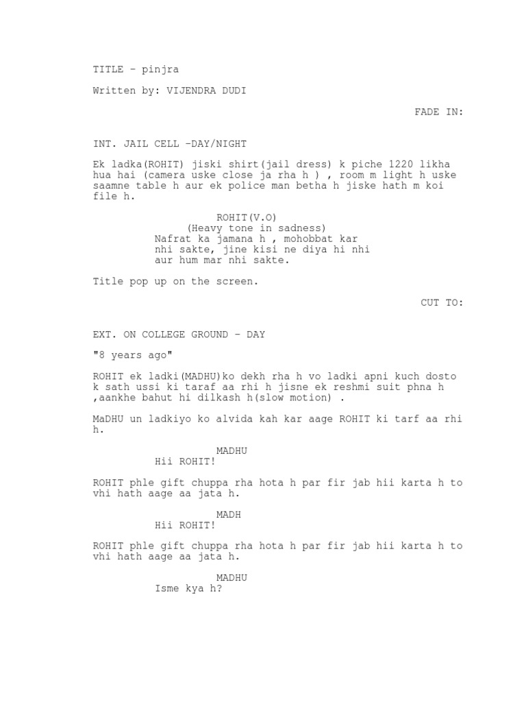 Pinjra 1 | PDF