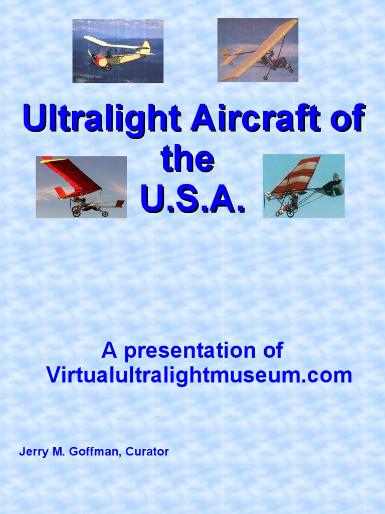 Ultralight Aircraft Overview and Plans | PDF | Monoplane | Glider ...