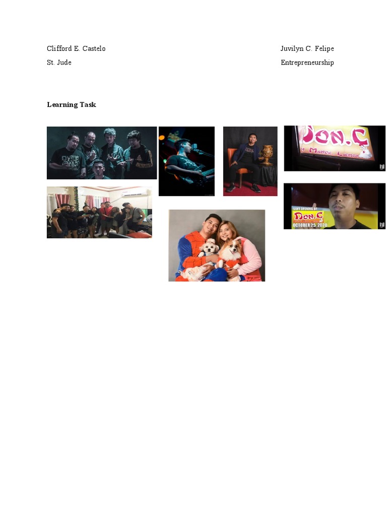 Learning Task Entrep. | PDF