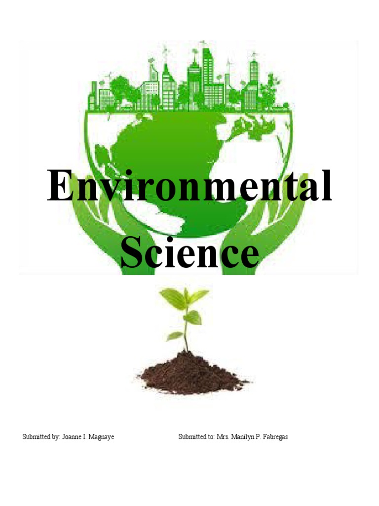 Environmental Science Front Page | PDF