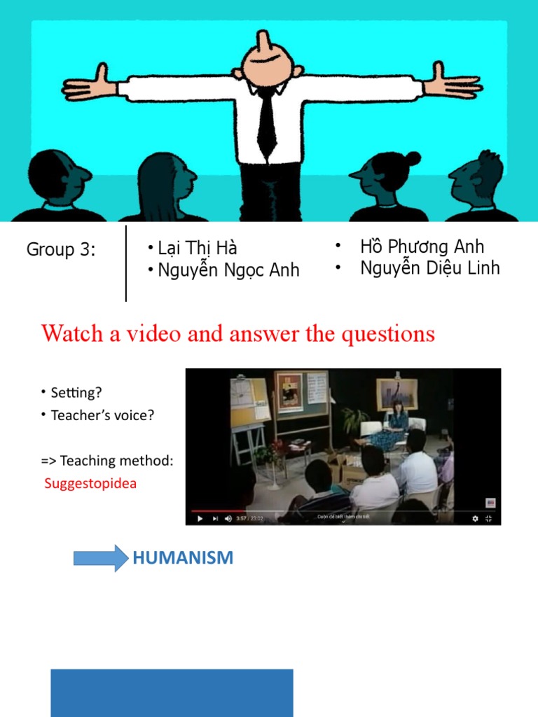 Group 3 - Humanism (Week 4) - Final | PDF | Self Actualization ...