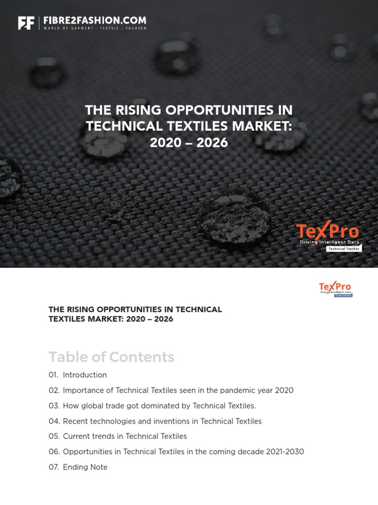 Opportunities in Technical Textiles 2020-2026 | PDF | Composite ...