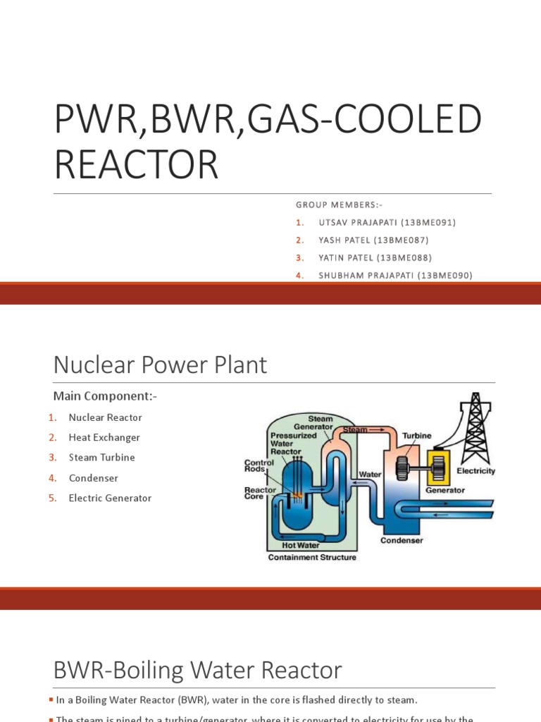 GCR 1 | PDF | Pressurized Water Reactor | Steam