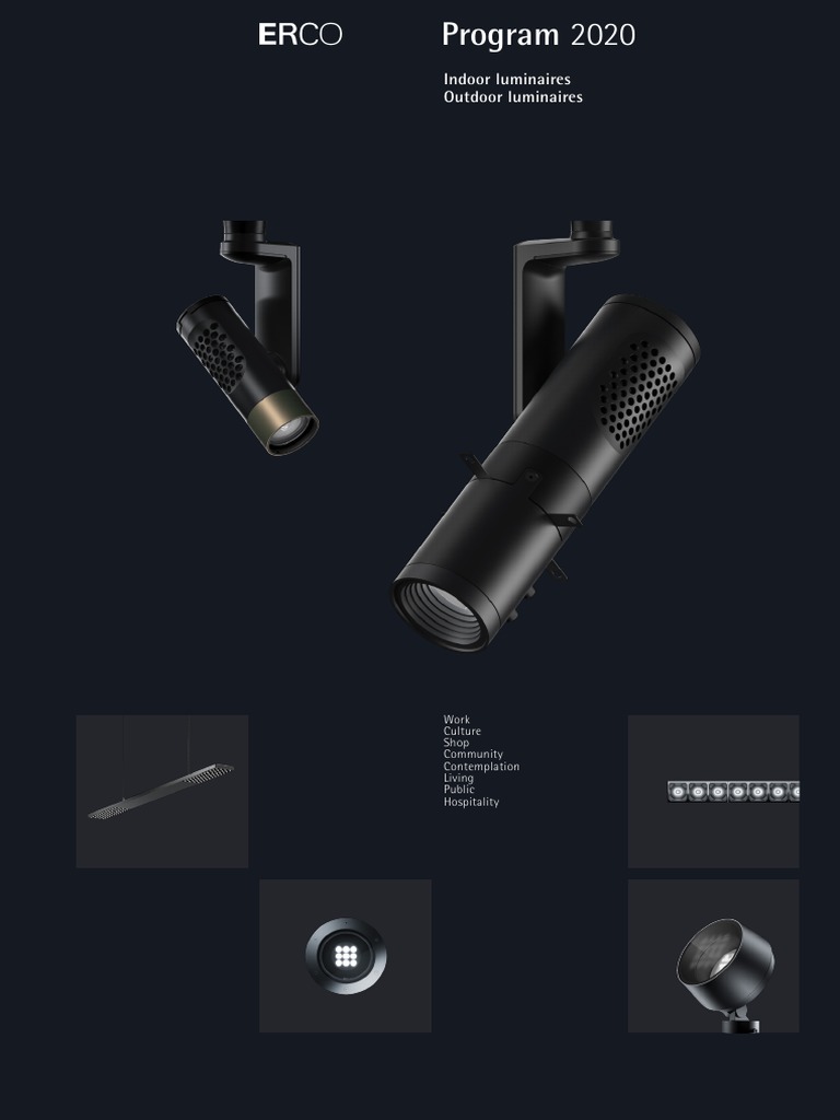 Erco Catalogue 2020 en | PDF | Lighting | Light