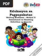 EsP 8 Quarter 3 Module 1 | PDF