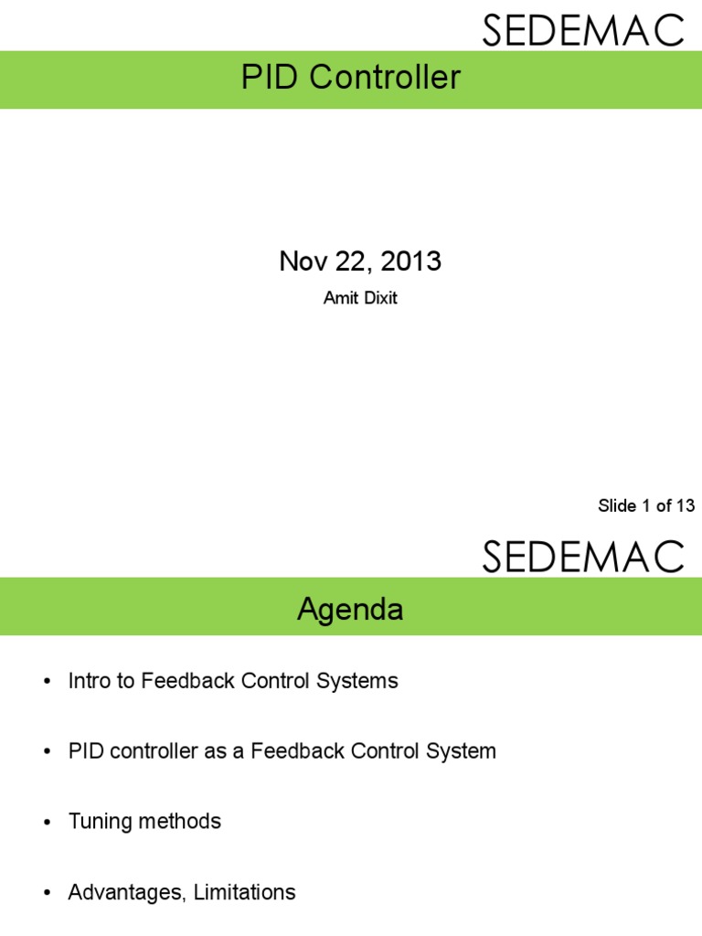 PID Controller | PDF | Control Theory | Cybernetics