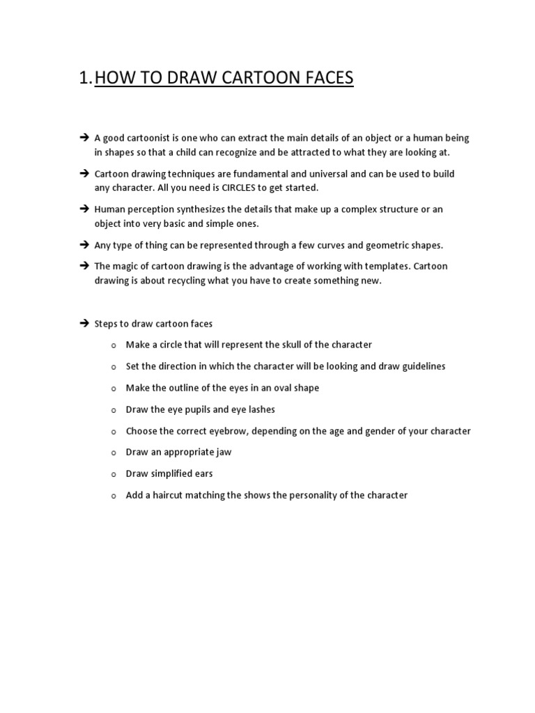 TutsPlus Cartoon Fundamentals | PDF | Psychological Concepts | Cartoon