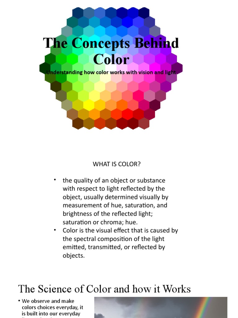 Understanding Color Perception | PDF | Color | Composition (Visual Arts)
