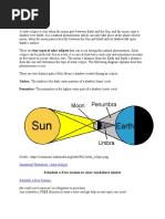 The Phases of The Moon | PDF | Science & Mathematics