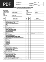 Form Check List Inspeksi Trafo Las | PDF