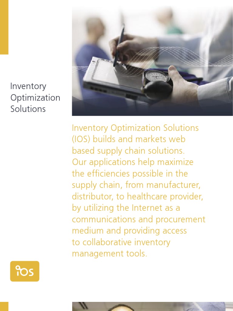 IOS PDF Brochure | PDF | Inventory | Supply Chain