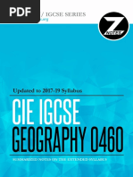 Geography 0460 Syllabus Changes 2027-2029 | PDF | Geography | Natural ...