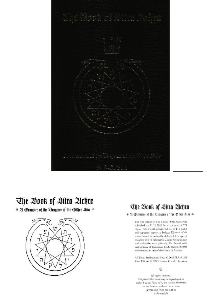 The Book of Sitra Achra | PDF