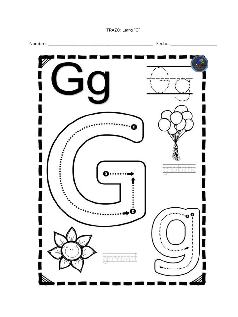 Trazo de la Letra "G" | PDF