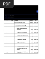 Data Warehouse Project Plan | PDF | Metadata | Databases