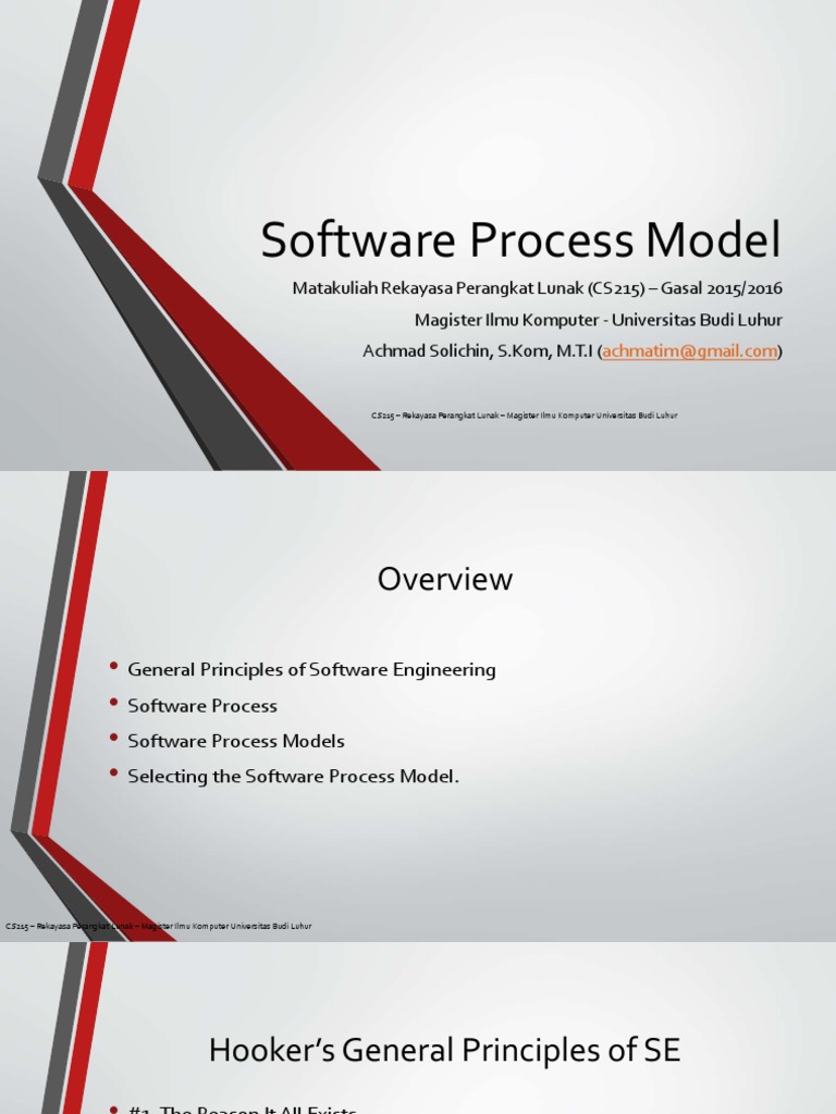 Software Process Model | PDF | Software Prototyping | Software Development