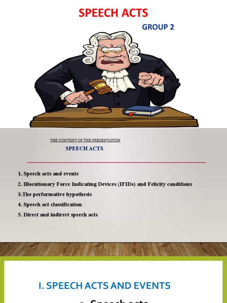 Speech Acts | PDF | Question | Semantics