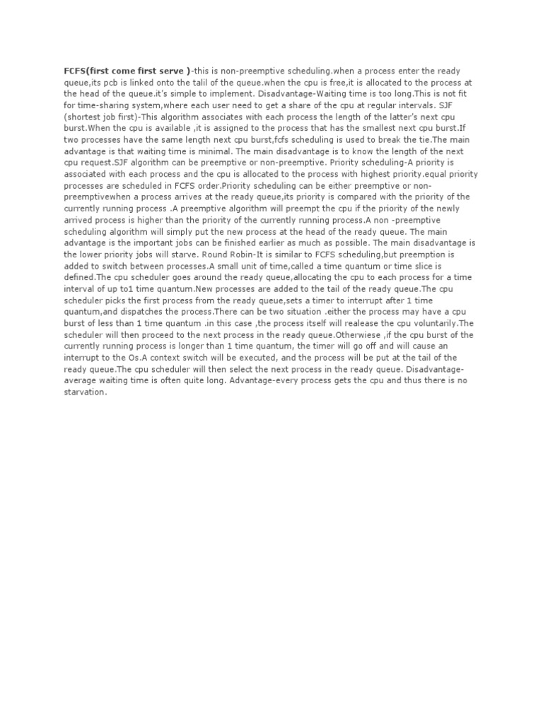 FCFS | PDF | Scheduling (Computing) | Concurrency (Computer Science) FCFS | PDF | Scheduling (Computing) | Concurrency (Computer Science)
