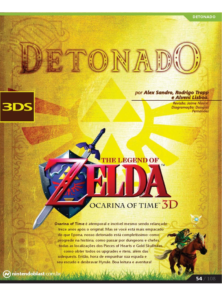 The Legend of Zelda - Ocarina of Tïme | PDF | A Lenda de Zelda | Lazer