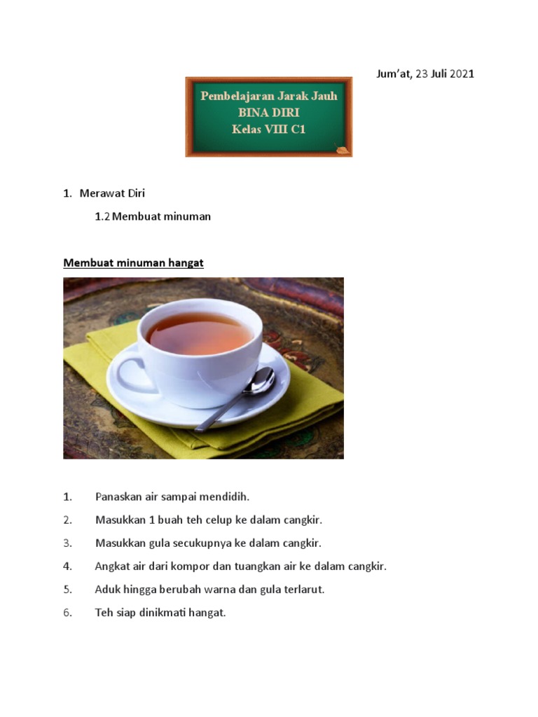 Bina Diri 23 Juli 21 Pdf