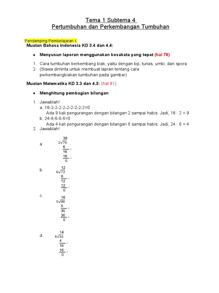 Tema 1 Subtema 4 Fix | PDF