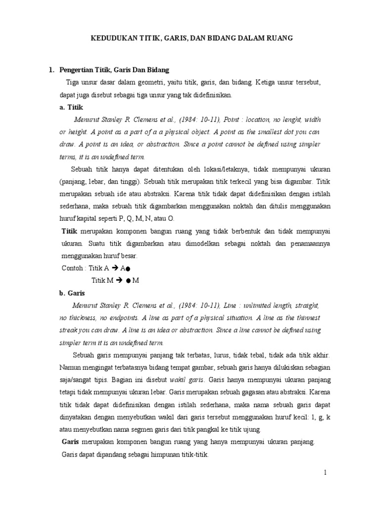 Modul Dan LKPD Dimensi Tiga | PDF