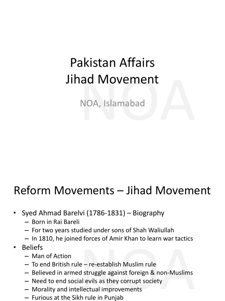 Jihad Movement PDF | PDF | Jihad | Abrahamic Religions