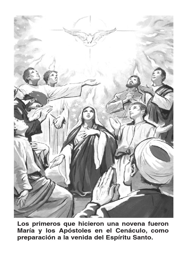 Los Primeros Que Hicieron Una Novena Fueron María y Los Apóstoles en El ...
