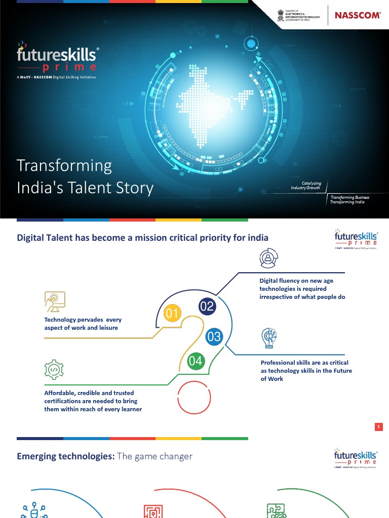 Nasscom FutureSkills Prime Powered by EdCast Overview 1627375050 | PDF | Expert | Science