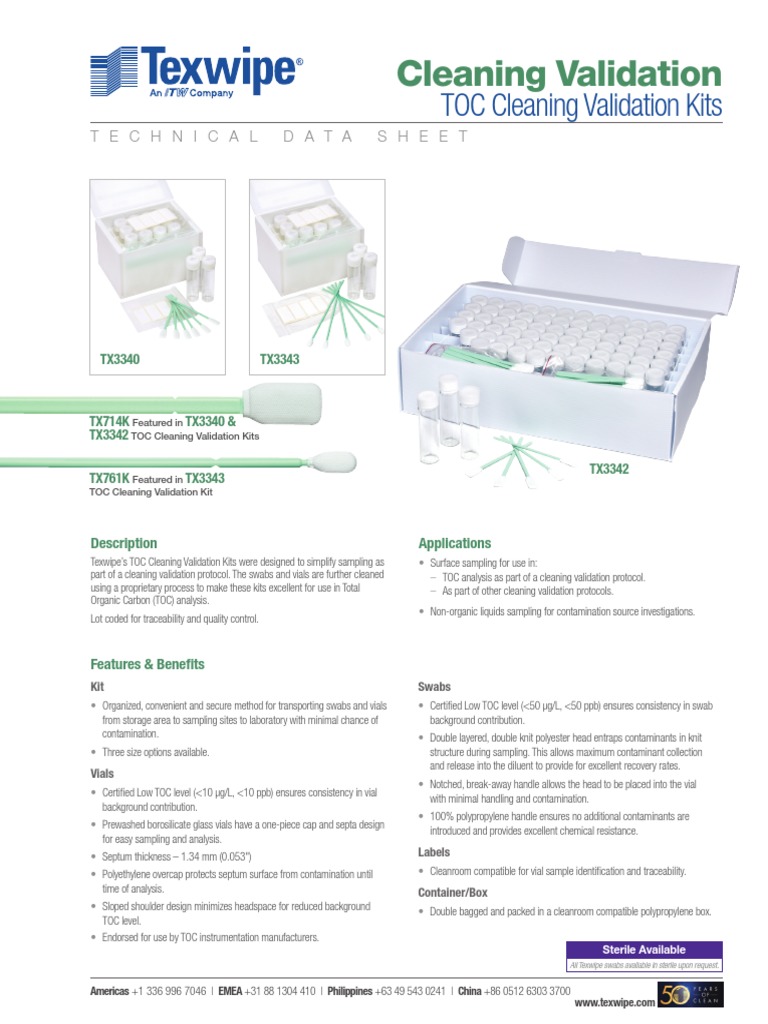 Kit-Fco Vial TOC | PDF | Total Organic Carbon | Chemistry
