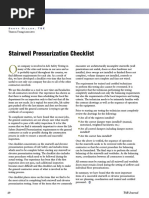 NFPA 101: Egress Essentials for Safety | PDF | Stairs | Door