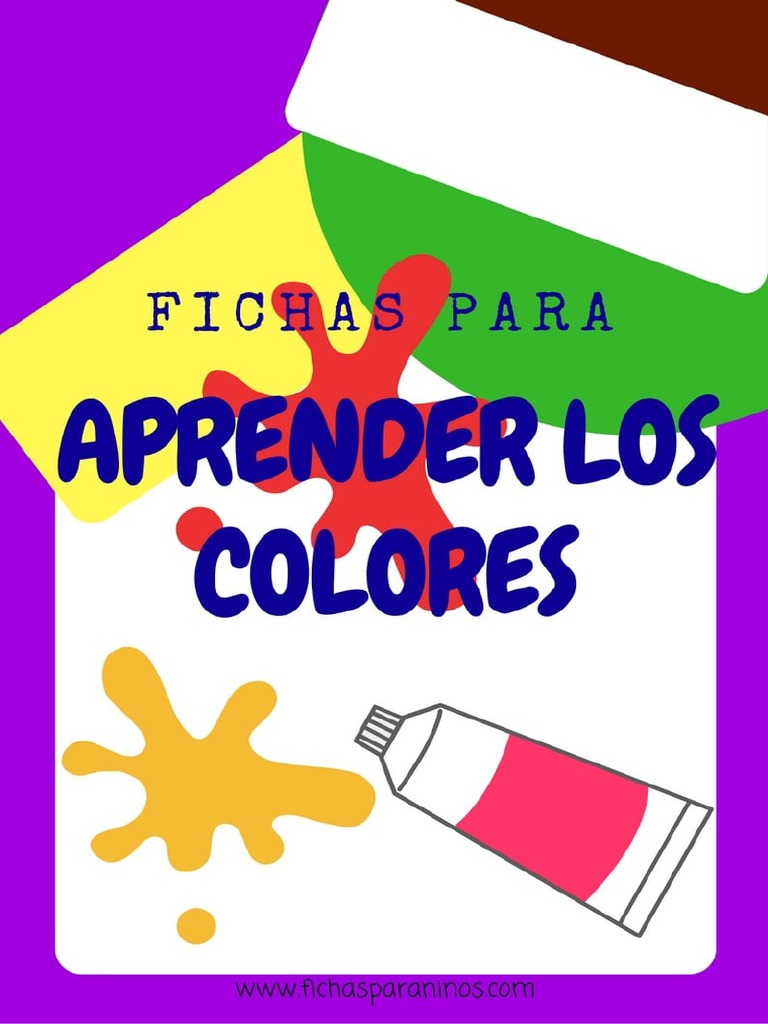Cuadernillo Fichas para Aprender Los Colores | PDF