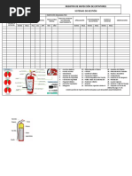 Formato Inspeccion de Extintores | PDF