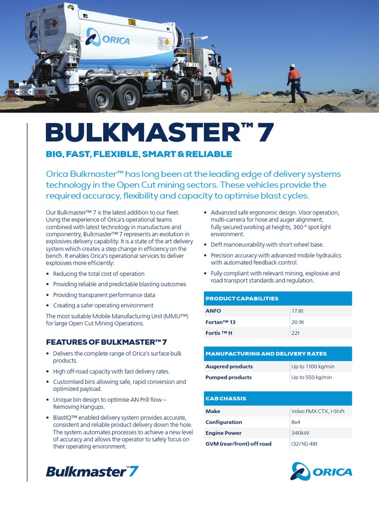 Bulkmaster 7: Big, Fast, Flexible, Smart & Reliable | PDF | Science ...