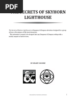 The Secrets of Skyhorn Lighthouse V7 | PDF | Nature