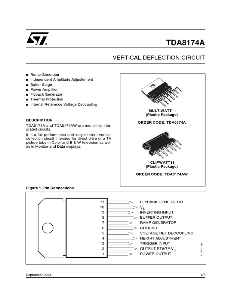 TDA8174A | PDF