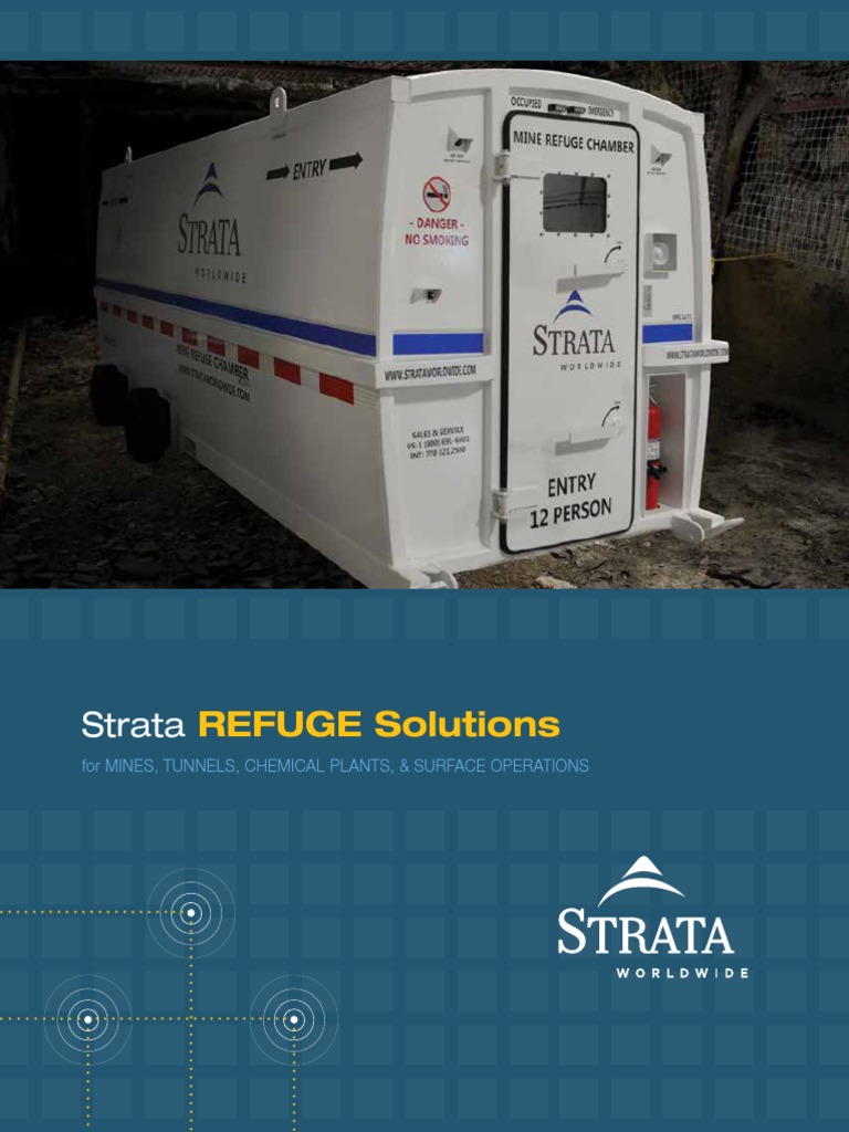 Emergency Refuge Chambers for Mines | PDF | Carbon Dioxide | Breathing
