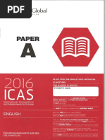 ICAS English 2009 Answer Keys | PDF