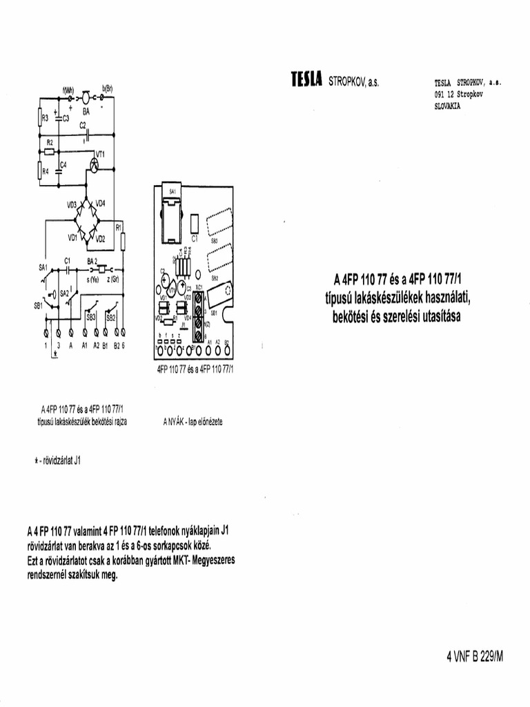 4FP 110 77 4FP 211 06 | PDF