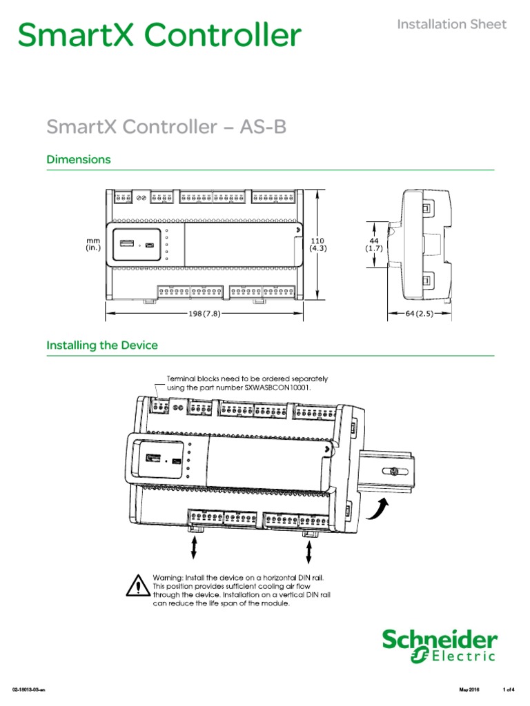 AS B InstallationSheet | PDF | Input/Output | Electrical Engineering