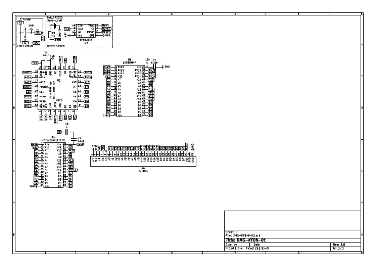DMG KFDN 01 Schematic | PDF